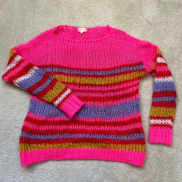 Altar'd State | Sweaters | Alterd State Neon Sweater | Poshmark